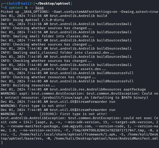 Apktool：Android APK 逆向与重编译利器 Apktool详细教程 Kali linux&Termux 黑客教程 - 哔哩哔哩