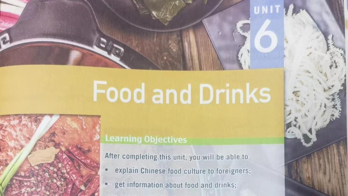 Unit 6 Food and Drinks 单元练习 - 哔哩哔哩