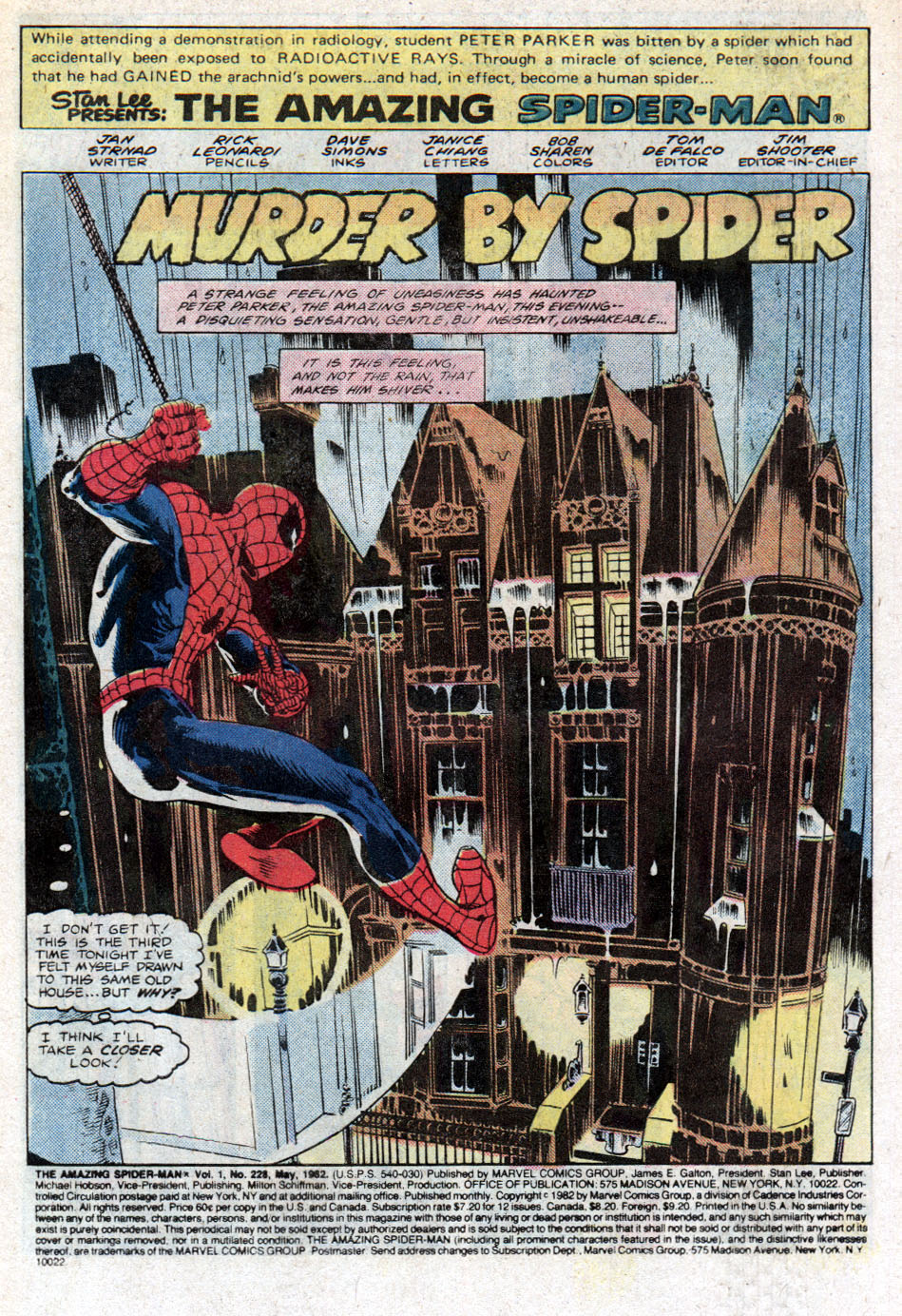 amazing spider-man v1 #225-228 - 哔哩哔哩