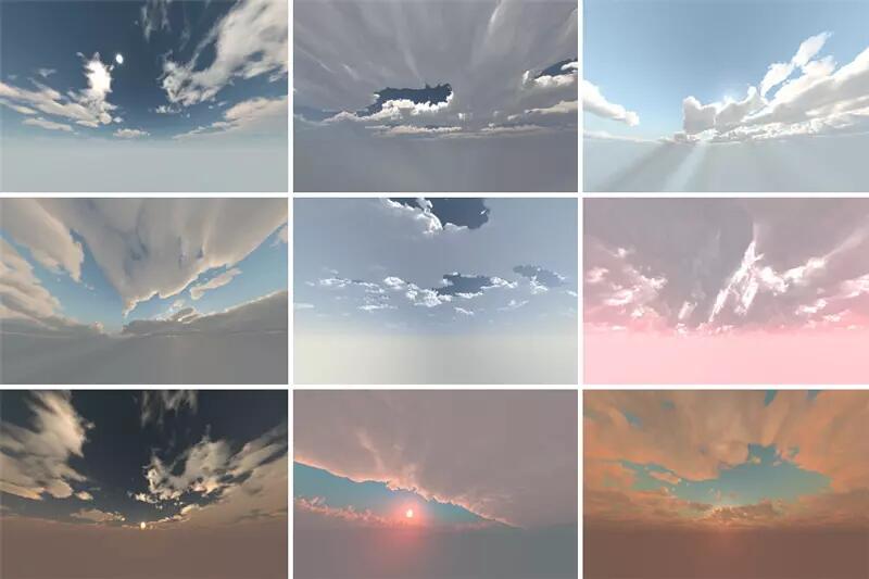 [unity3D] 55_Skybox_pack v1.0 天空盒 - 哔哩哔哩