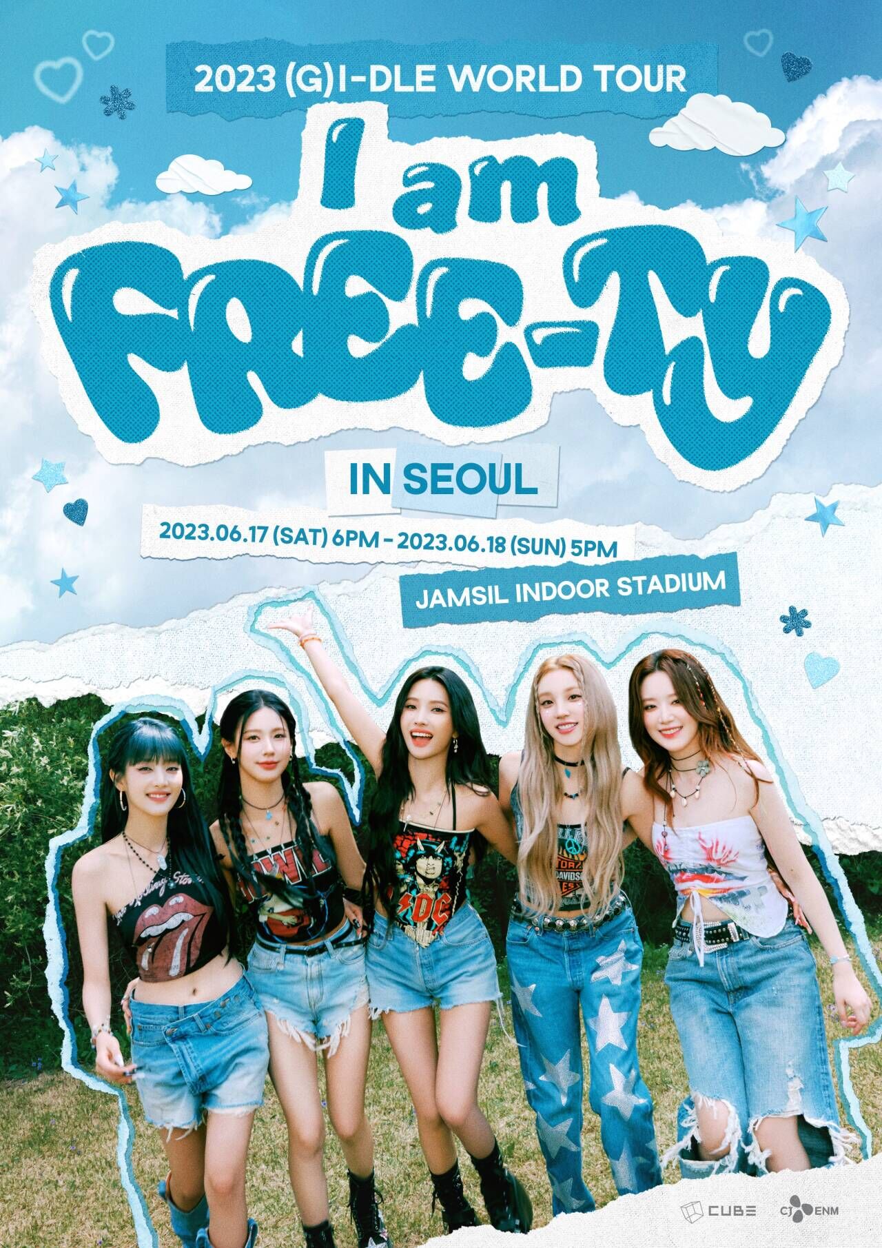 G I Dle 2023 世巡演唱会全场 合集 [i Am Free Ty]（ G I Dle23年世界巡演饭拍） 哔哩哔哩