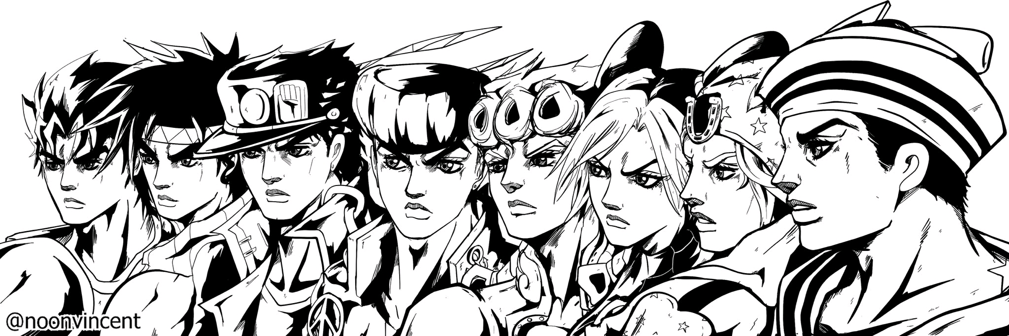 vincentnoon@noonvincent的JOJO图片2 - 哔哩哔哩