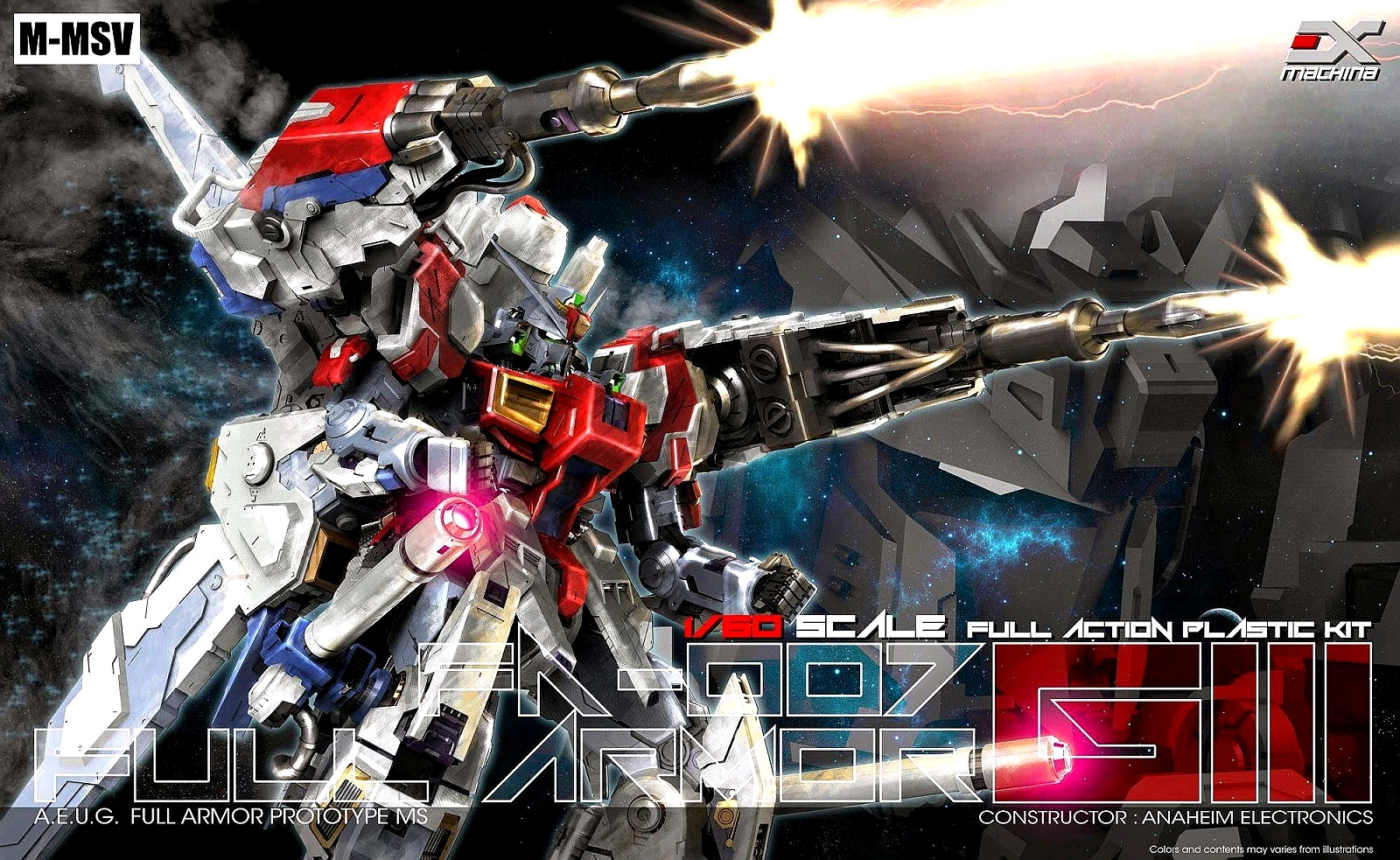 M-MSV『机体资料』FA-007 G III Full Armor Gundam MK-III - 哔哩哔哩