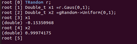 ROOT中随机数生成 - 哔哩哔哩