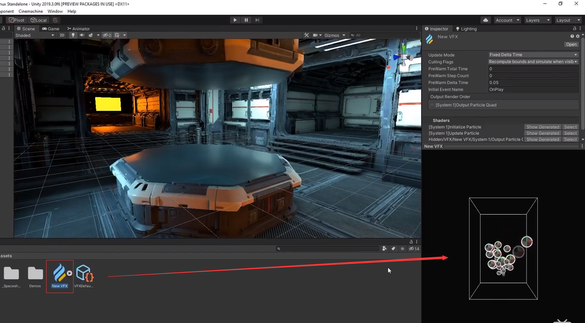 Unity学习笔记 Vol.72 使用 Visual Effects Graph 渲染粒子 - 哔哩哔哩