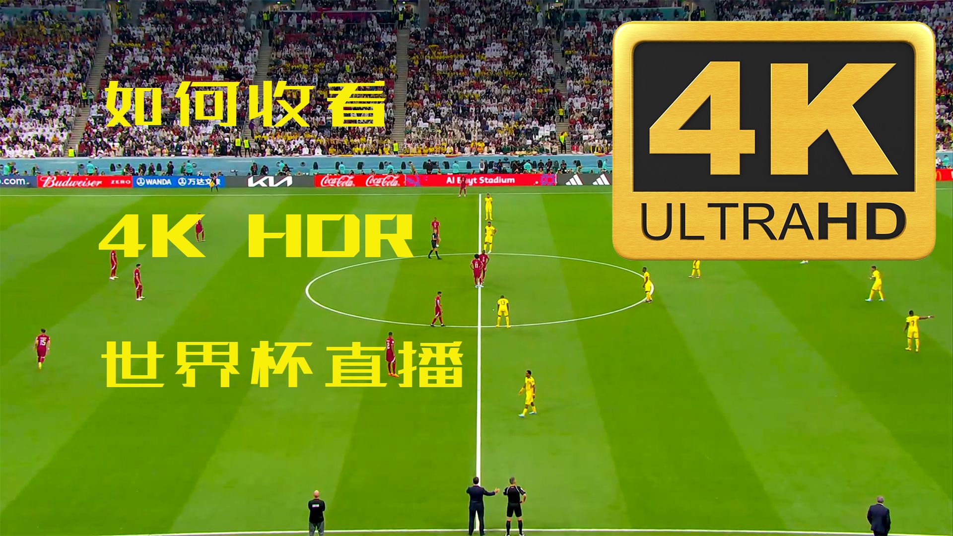 在哪看4K HDR高清世界杯直播？ - 哔哩哔哩