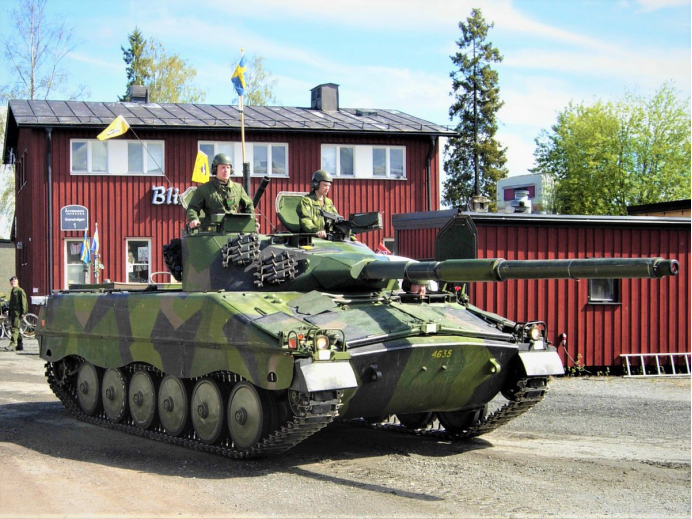 高材疾足——IKV 91轻型坦克 - 哔哩哔哩