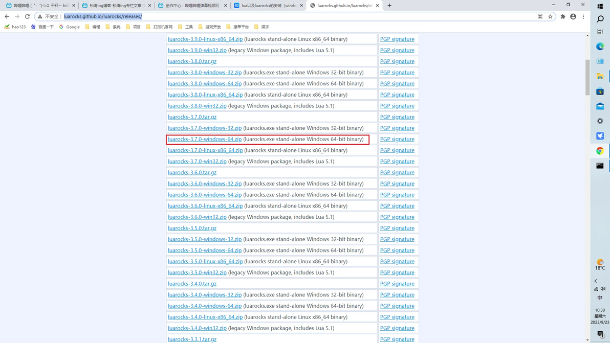 Windows平台lua包管理工具luarocks的安装 - 哔哩哔哩