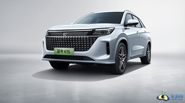 电混中型suv 蓝电e5正式上市 售13 99 15 19万元 哔哩哔哩