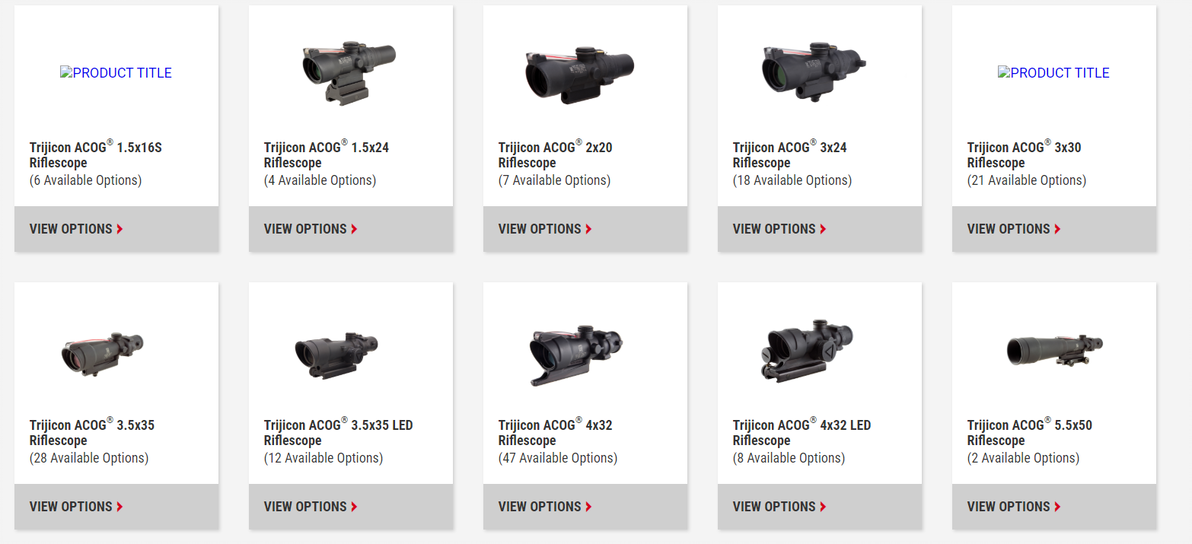 逃离塔科夫瞄具科普第二期：Trijicon公司 ACOG TA-11D/TA-01NSN - 哔哩哔哩