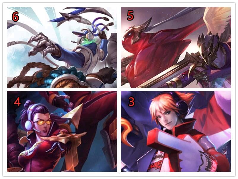 LOL：历届冠军皮肤销量TOP10！SKT强势霸榜！ - 哔哩哔哩