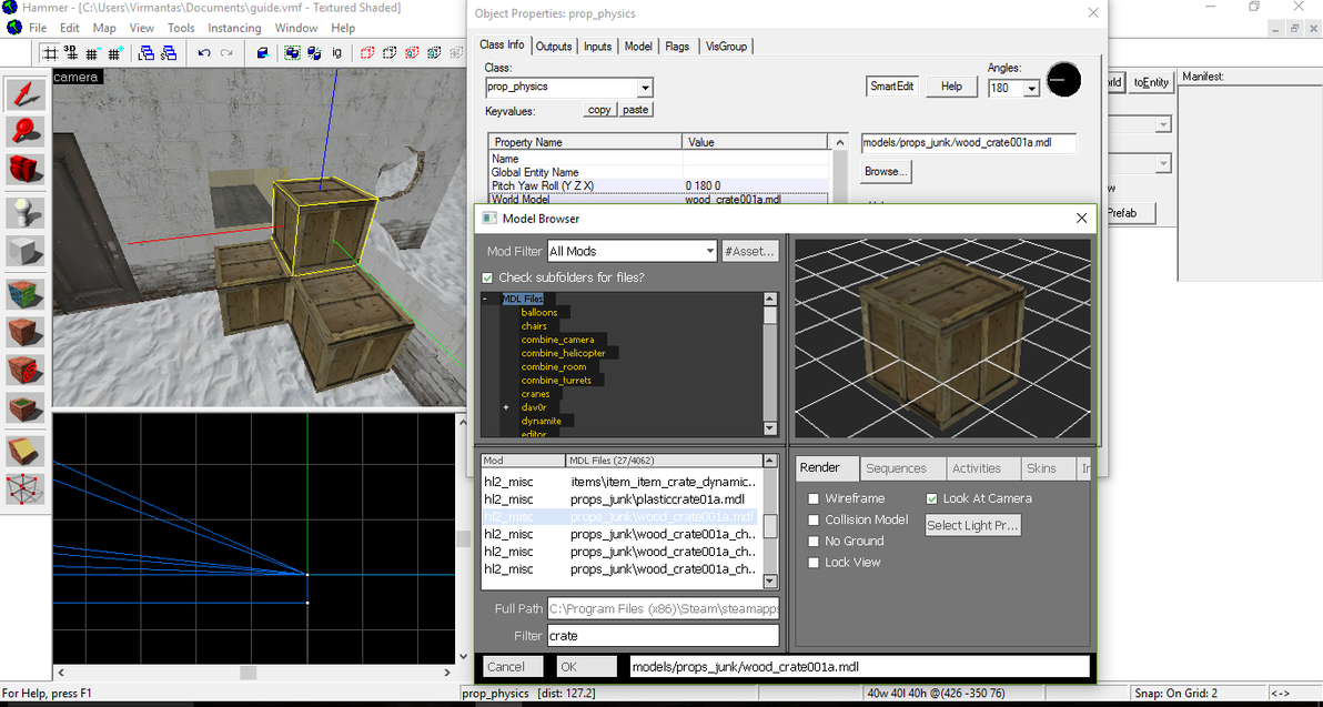 【中文】Source SDK Hammer Tool Guide【Part 2】 - 哔哩哔哩