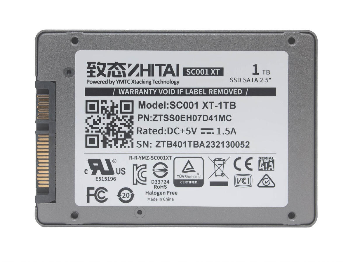 SATA SSD焕发新生：致态SC001 XT评测 - 哔哩哔哩