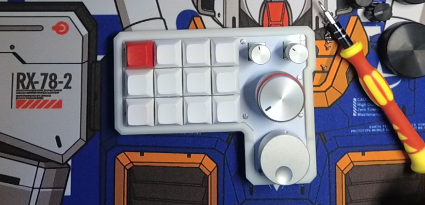 可编程小键盘CXT-12E4的轻度客制化，以及娘化【笑】 - 哔哩哔哩