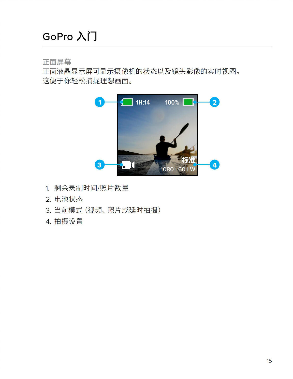 GoPro 10使用说明书 - 哔哩哔哩