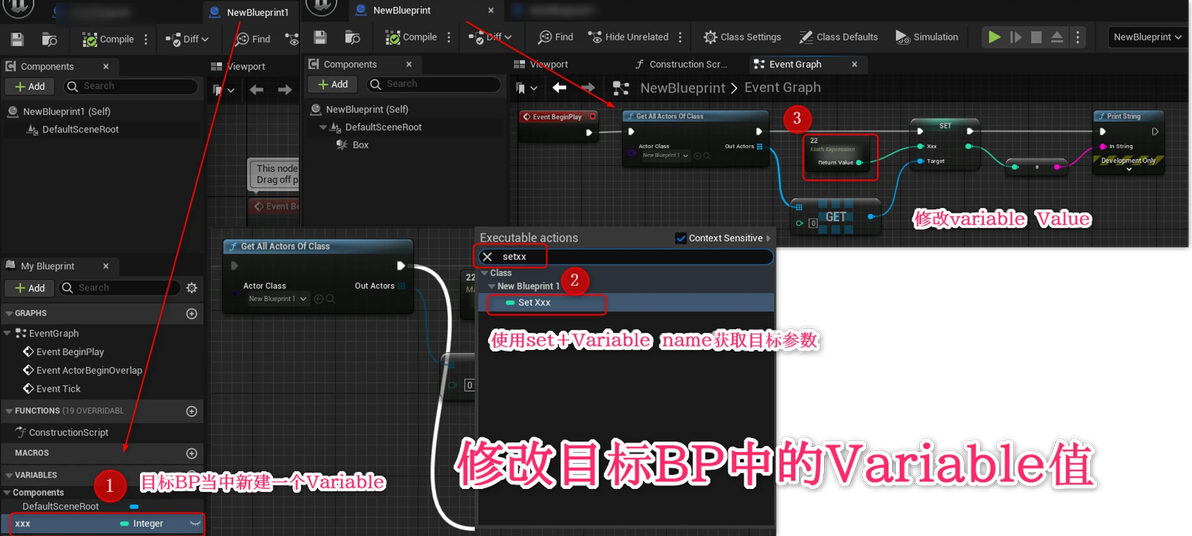 【UE Blueprint】蓝图间调用的方法 - 哔哩哔哩