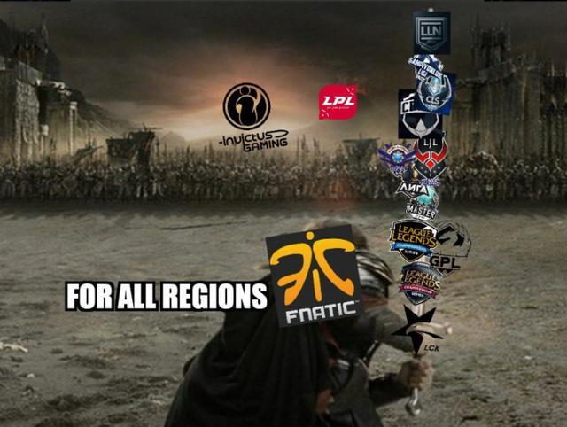 LOL：太真实了！lol官推号召欧美玩家共同支持FNC战胜IG！ - 哔哩哔哩