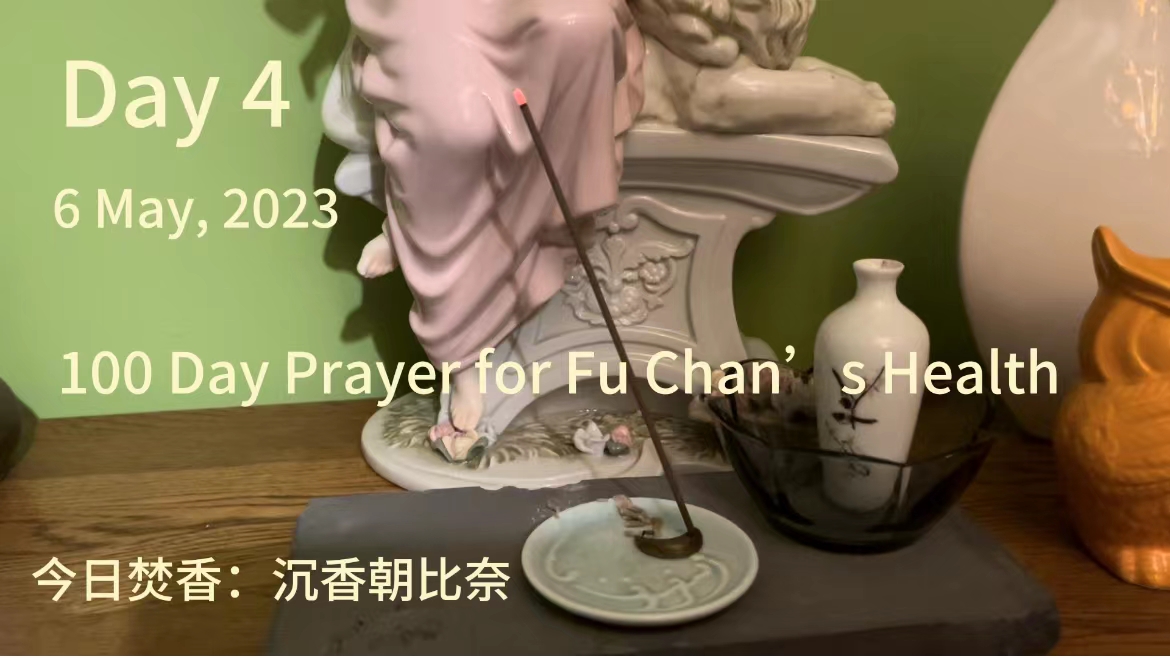 100 Day Prayer for Fu Chan's Health- Day 4 - 哔哩哔哩