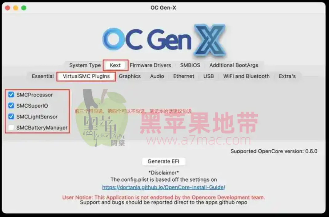 OC.Gen-X：一键生成黑苹果 OpenCore EFI 引导文件 - 哔哩哔哩