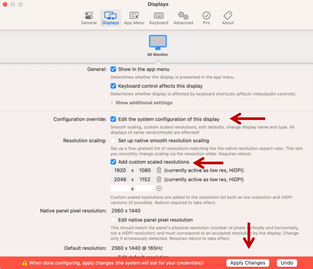 Macmini连接2K显示器通过BetterDisplay开启HiDPI - 哔哩哔哩