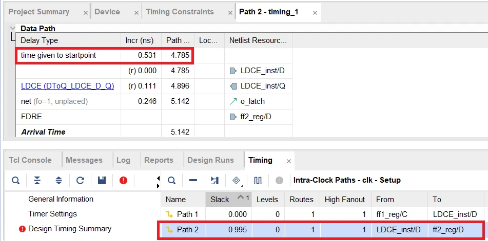 时序约束进阶二：set_max_time_borrow详解 - 哔哩哔哩