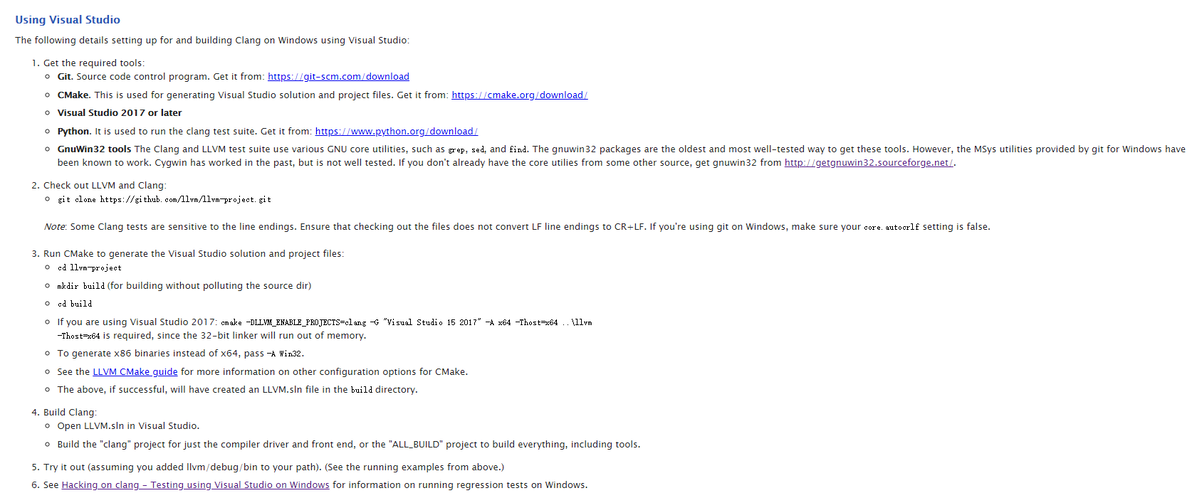 win10+VS2022下安装LLVM+CLang - 哔哩哔哩