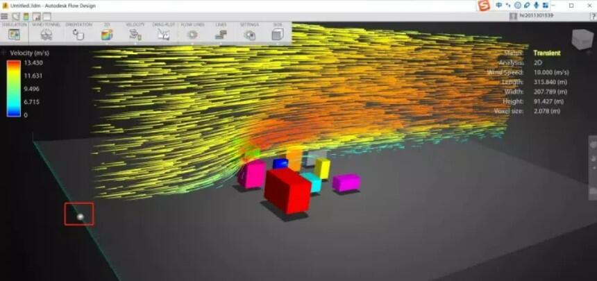 Autodesk Flow Design 建筑风环境模拟神器-3分钟带你掌握基本通风分析方法- - 哔哩哔哩