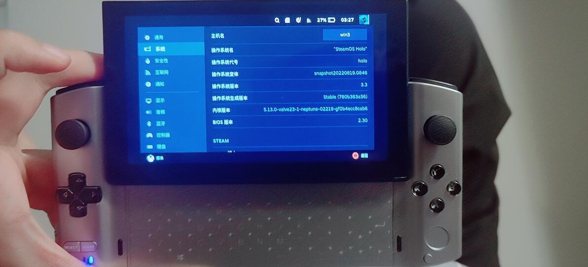 来了！GPD Win3安装并运行Steam Deck系统（Holoiso）可正常游戏！ - 哔哩哔哩