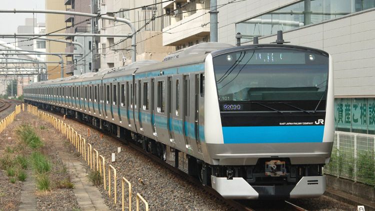 [日本铁道] 首都圈的通勤者 JR东日本E233系电力动车组 - 哔哩哔哩