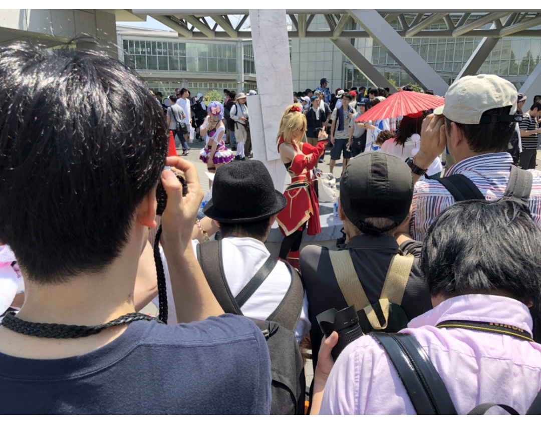 2018夏季Comiket(CM)会场cosplayer图片 - 哔哩哔哩