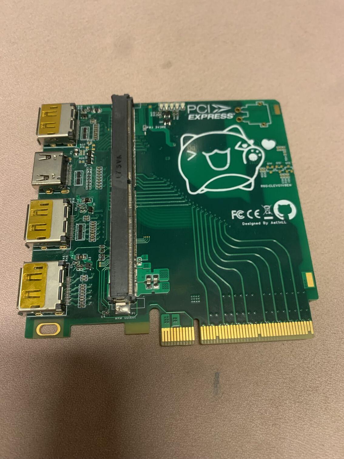 关于MXM显卡转接的原理分析与资料公开 - 哔哩哔哩