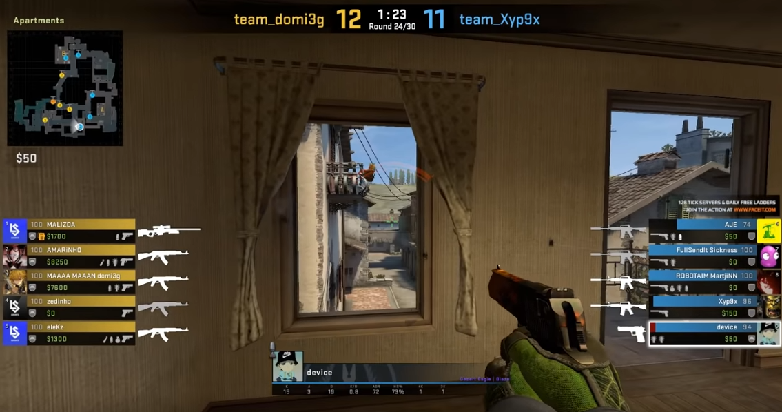 回归乌龙？Dev1ce出现在NIP首发阵容后被网站去掉【CSGO】 - 哔哩哔哩