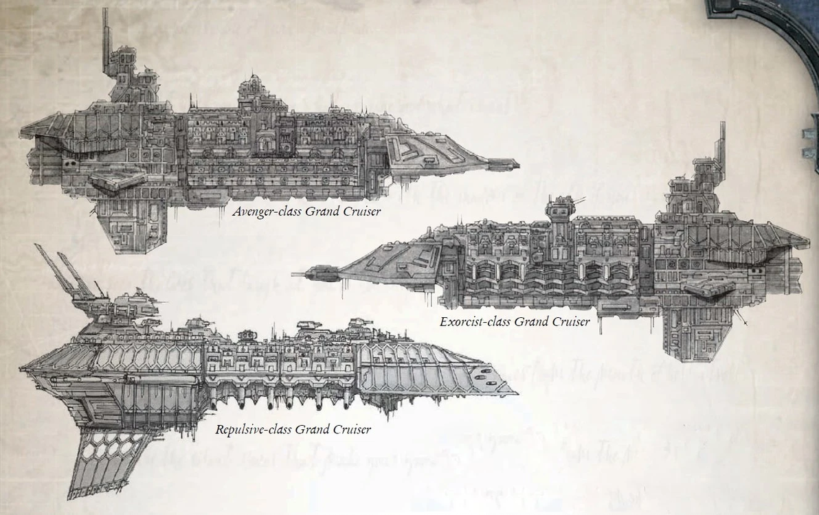 【光头战锤小百科】战锤40K——帝国海军（下） - 哔哩哔哩