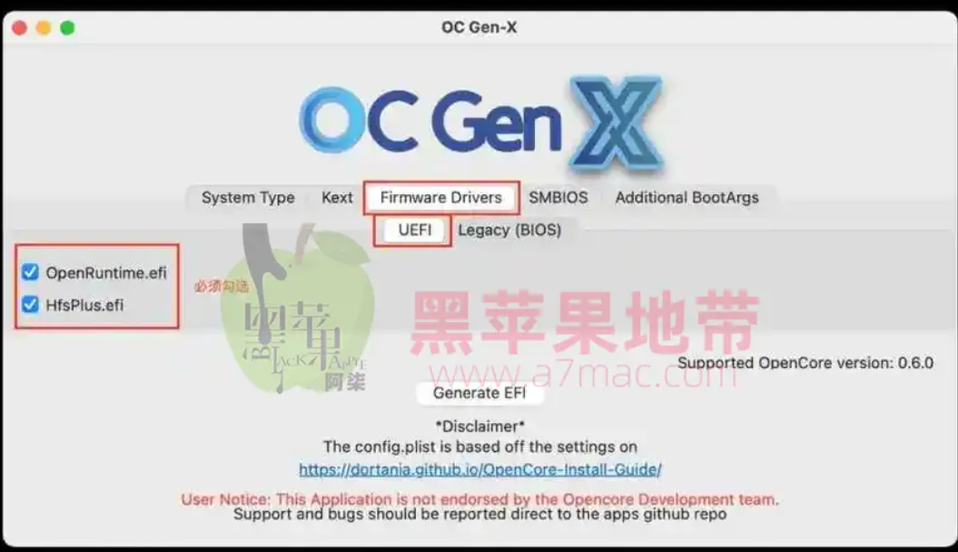 OC.Gen-X：一键生成黑苹果 OpenCore EFI 引导文件 - 哔哩哔哩