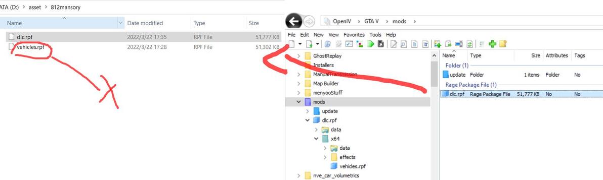 如何使用OpenIV的Defragment功能来缩减dlc.rpf文件大小 - 哔哩哔哩