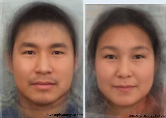 Human Phenotypes——北美洲阿拉加斯加以及加拿大北部地区原住民常见长相类型 - 哔哩哔哩