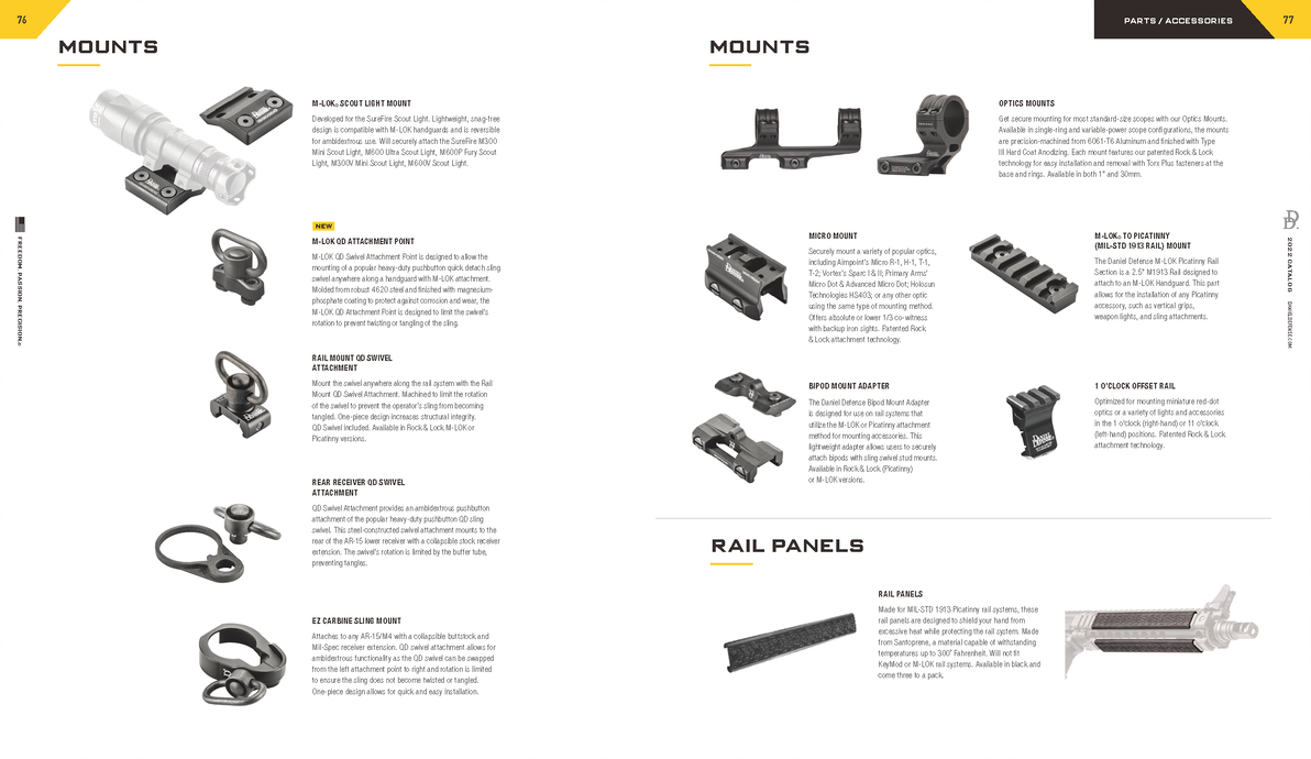Daniel Defense (丹尼尔防御) 公司2022年度产品册 - 哔哩哔哩