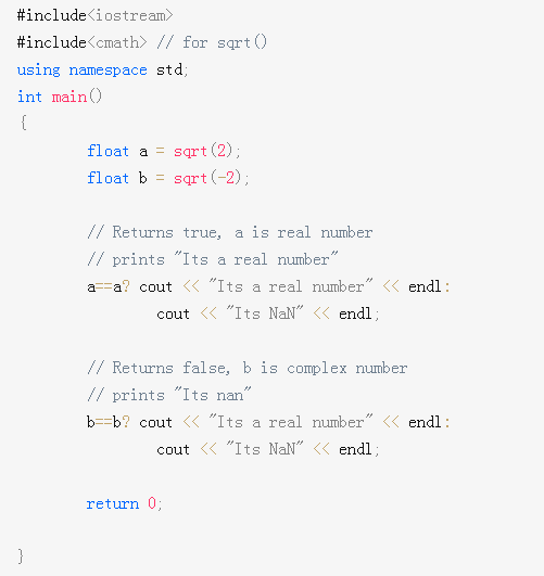 C/C++编程笔记：什么是NaN？如何检查NaN？ - 哔哩哔哩
