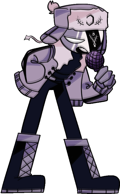 FNF超优质模组- Sarvente's Mid-Fight Masses --人物介绍之 Ruv - 哔哩哔哩