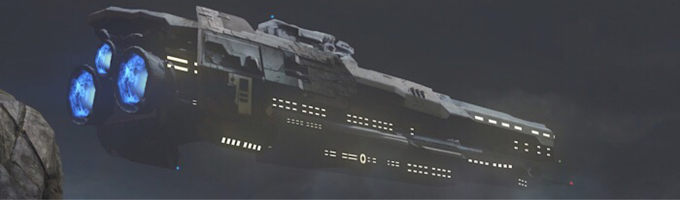 【HALO舰船百科】卡戎级轻型护卫舰 —— 全舰注意，火力全开！ - 哔哩哔哩