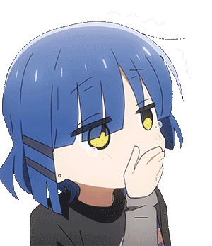 【孤独摇滚】波奇酱超精修镂空实用型GIF小表情包第四期（专栏最终期） - 哔哩哔哩