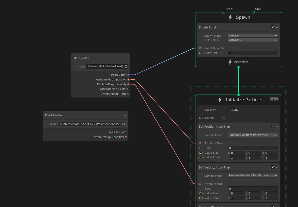 Unity VFX--快速上手概览(Visual Effect Graph) - 哔哩哔哩