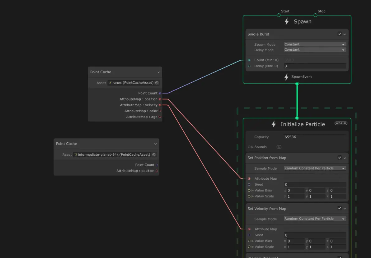 Unity VFX--快速上手概览(Visual Effect Graph) - 哔哩哔哩
