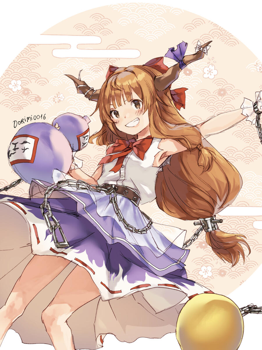 【车万百图】 伊吹萃香 精选插画美图分享 - 哔哩哔哩