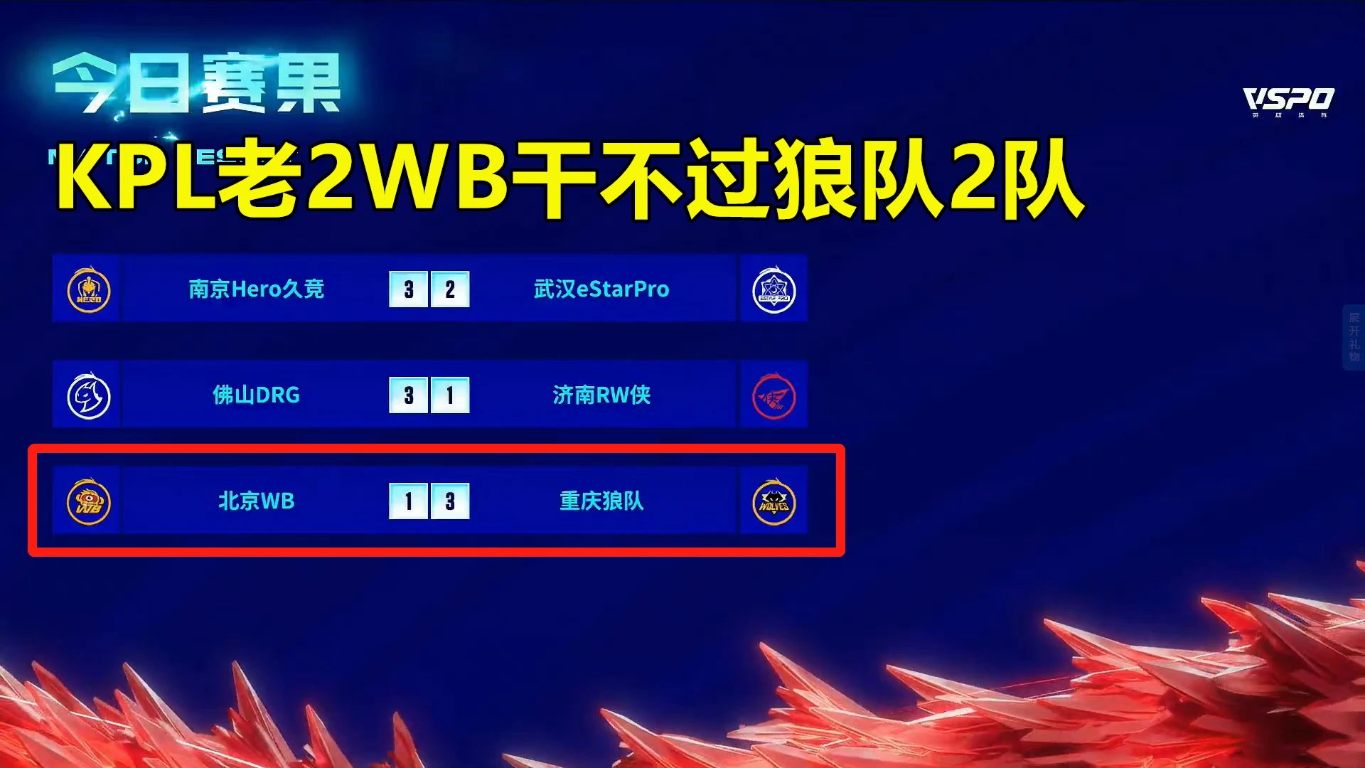 不怪WB，更不怪KSG？老林被“好奇宝宝”套话：狼队2队打1队64开 - 哔哩哔哩