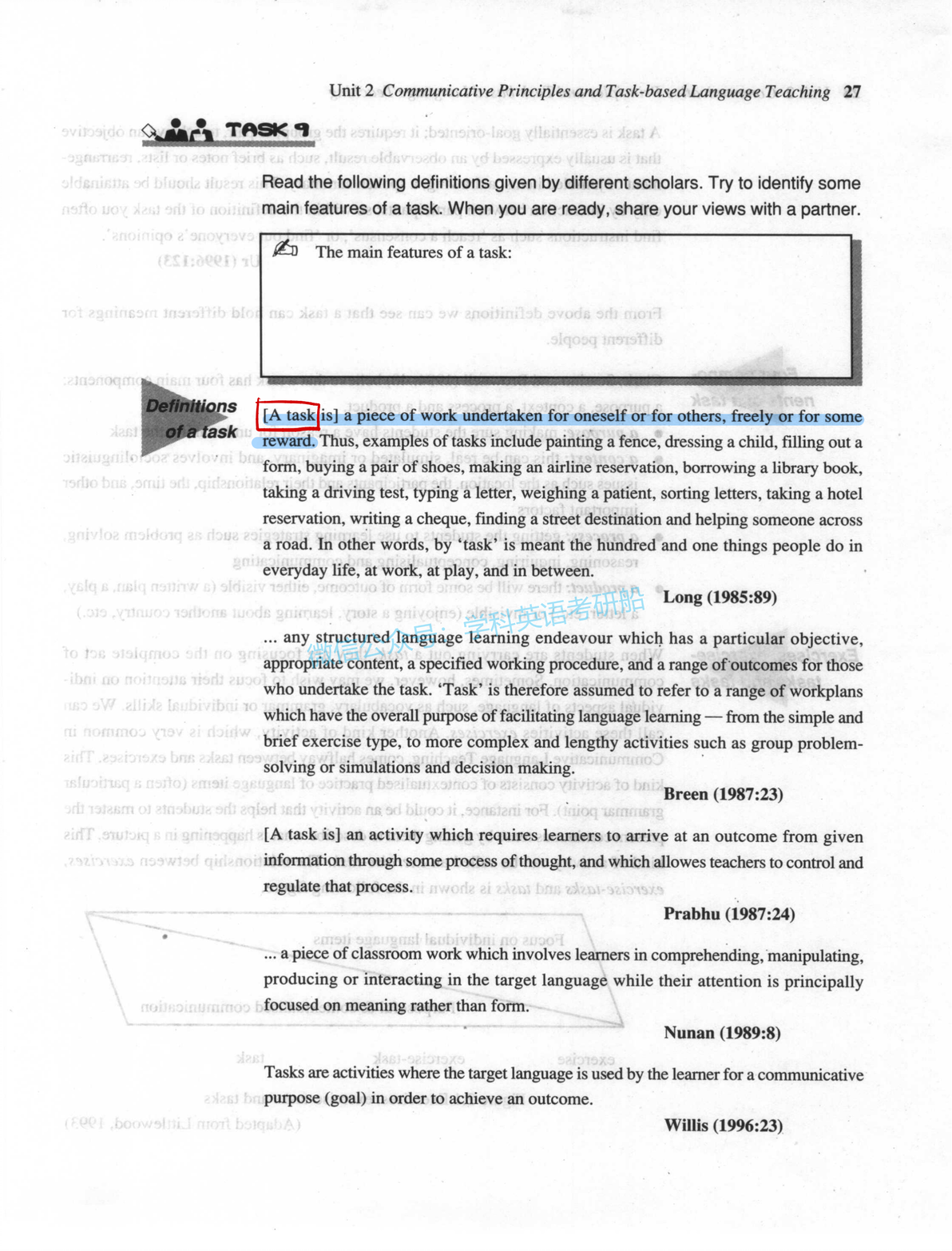 Unit 2 Communicative Principles and Task-based Language Teaching - 哔哩哔哩