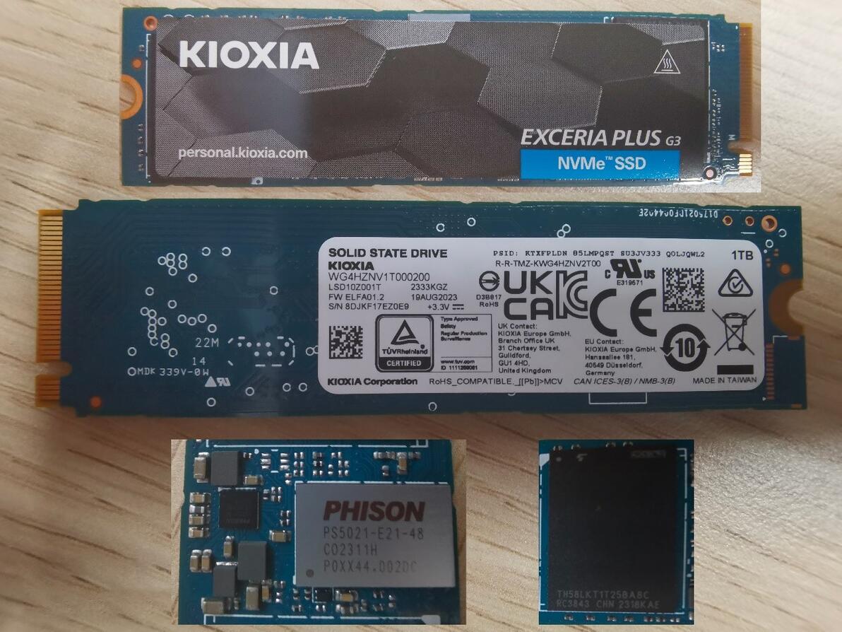 新品铠侠SD10 EXCERIA PLUS G3 1TB/2TB首测 - 哔哩哔哩