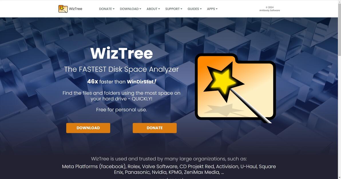 WizTree——PC电脑磁盘管理软件 - 哔哩哔哩