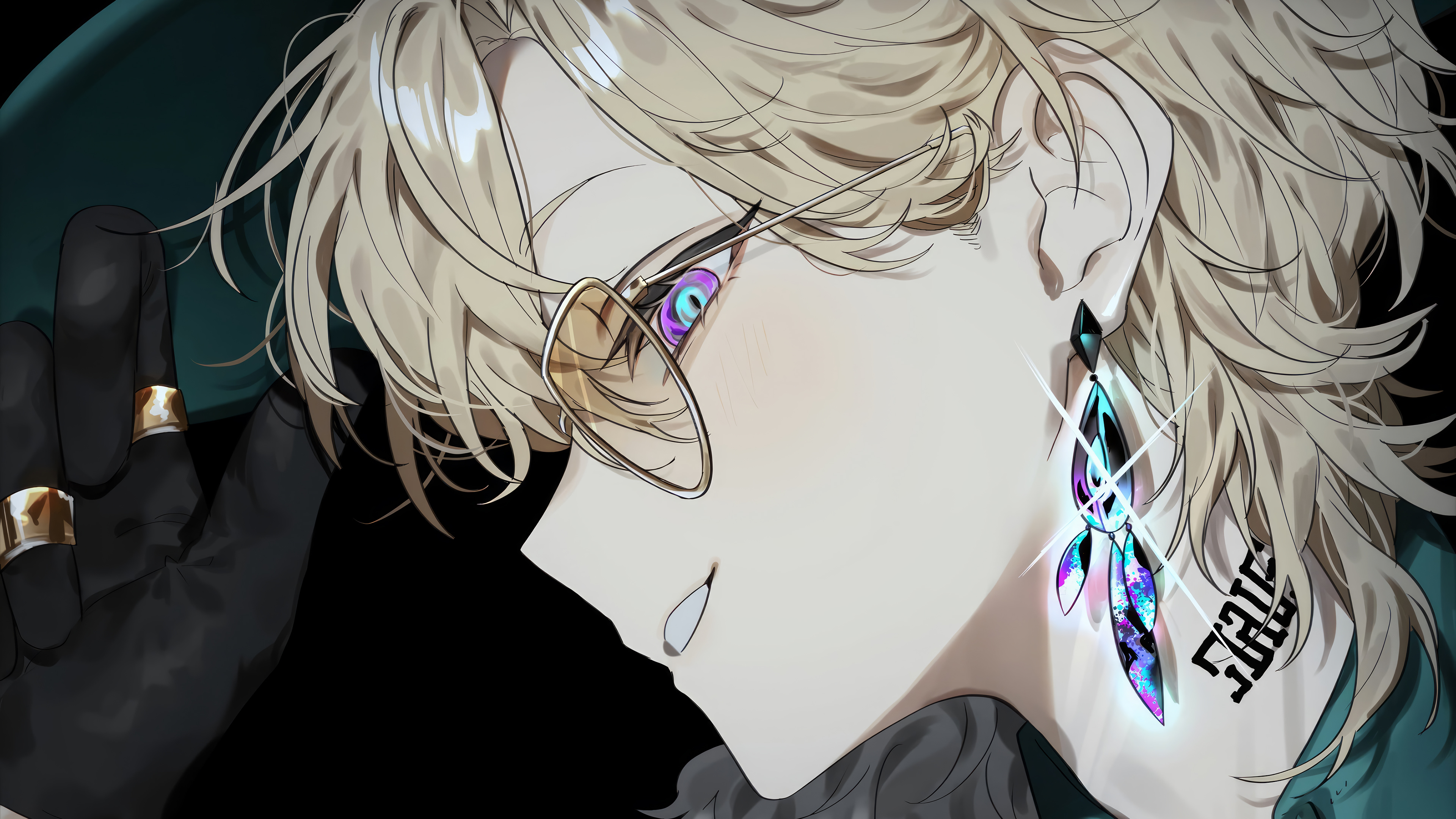 砂金（Aventurine）| 崩坏：星穹铁道（Honkai：Star Rail）| 4K 电脑壁纸 手机壁纸 - 哔哩哔哩