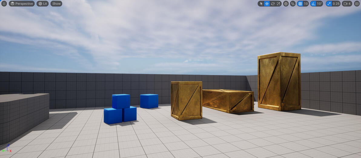 UE5管理内容-创建并使用LOD - 哔哩哔哩